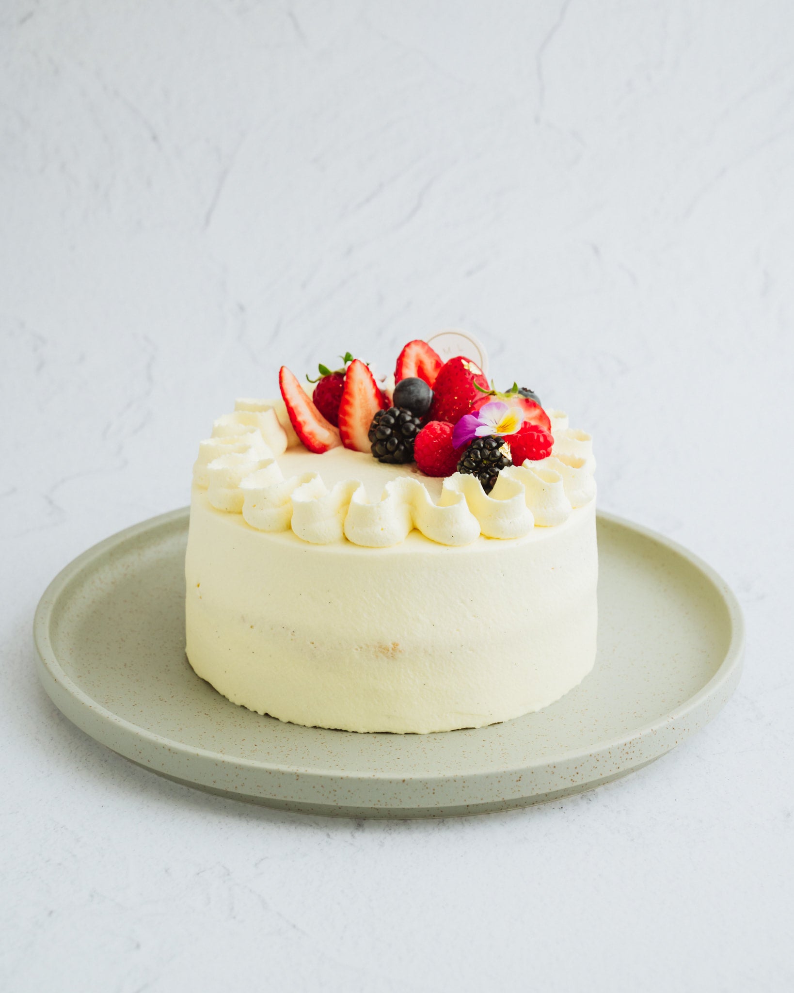 Strawberry Chantilly Cake | smallcakeplace